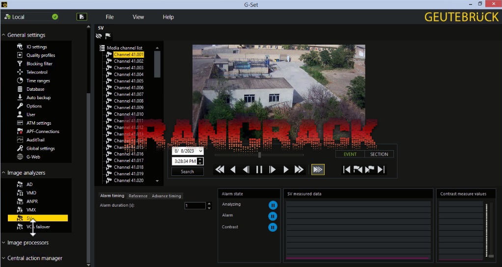 نرم افزار نظارت تصویری GEUTEBRUCK G-Core | ایران کرک
