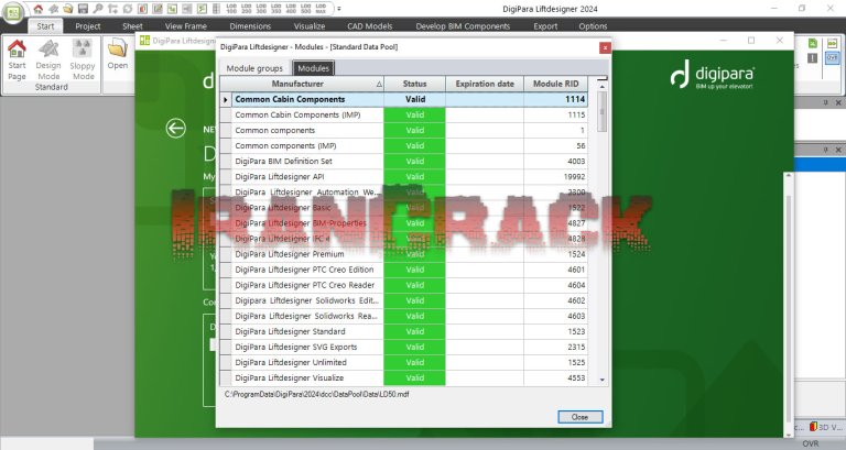 نرم افزار طراحی آسانسور DigiPara LiftDesigner 2024 | ایران کرک