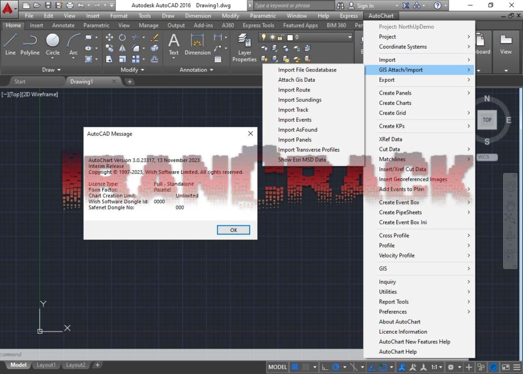 نرم افزار طراحی AutoChart for AutoCAD 3.0 | ایران کرک